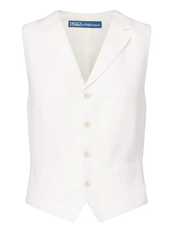 Polo Ralph Lauren Cotton Vest - White