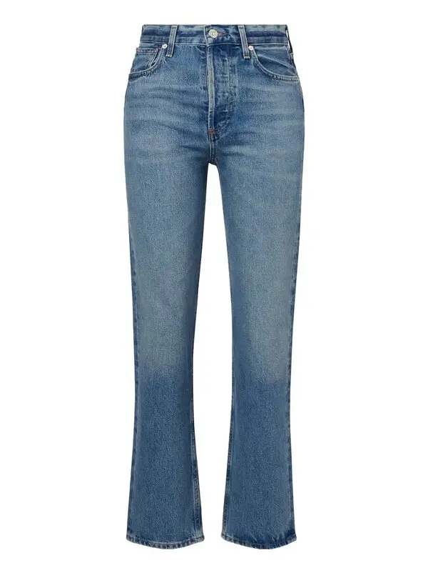 Citizens Of Humanity Blaine High-rise Straight Jeans - Blue