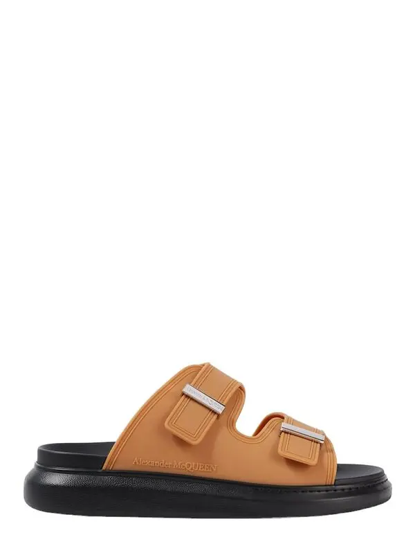 Alexander McQueen Hybrid Rubber Sandals - Brown