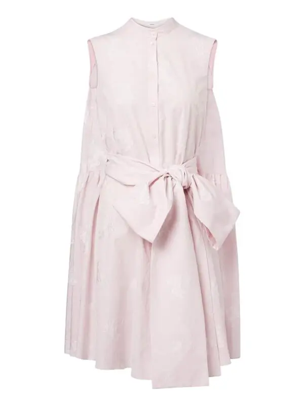 Erdem Bow-detail Minidress - Pink