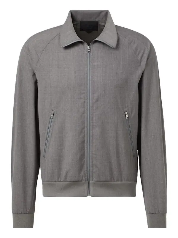 Prada Wool Blouson - Grey
