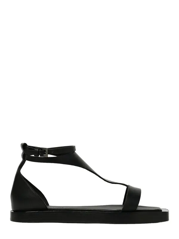 Max Mara Heeled Sandal - Black