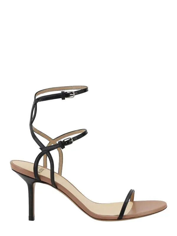 FRANCESCO RUSSO Heeled Sandal - Black