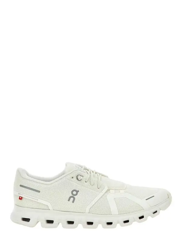 On Lace-up Sneakers - White