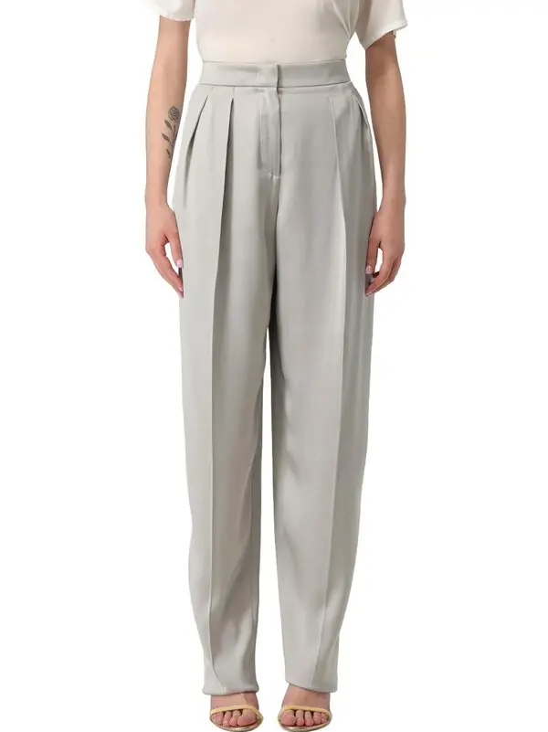 Giorgio Armani Pleated Trousers - Grey