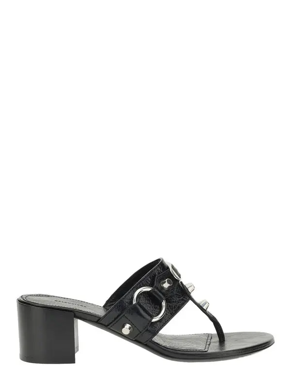 Balenciaga Heeled Sandal - Black