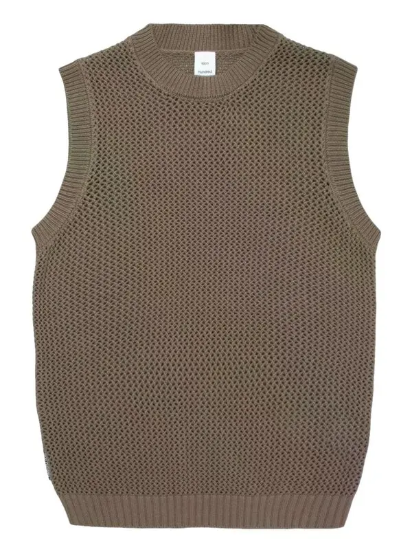 WON HUNDRED Kaiden Vest - Brown