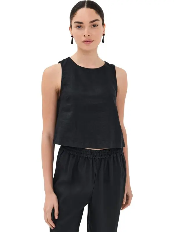 LE BOP Margot Tank - Black