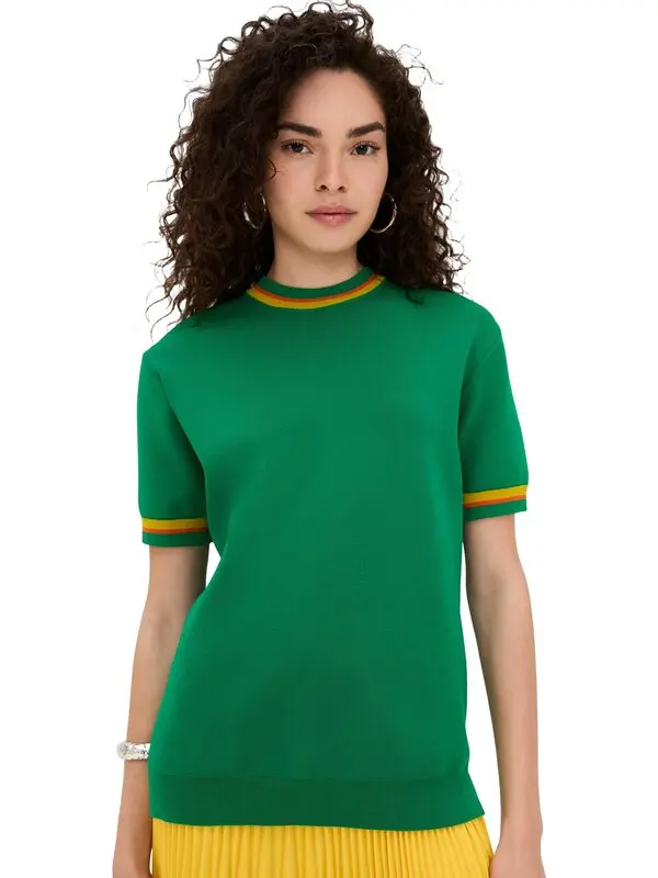 SIMONMILLER Riri Knit Top - Grass Green