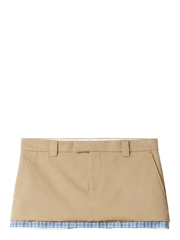 Miu Miu Mini Chino Skirt - Corda