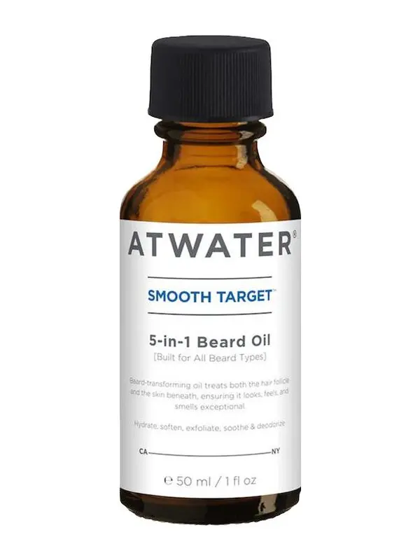 ATWATER Smooth Target 5-in-1 Beard Oil - No Color