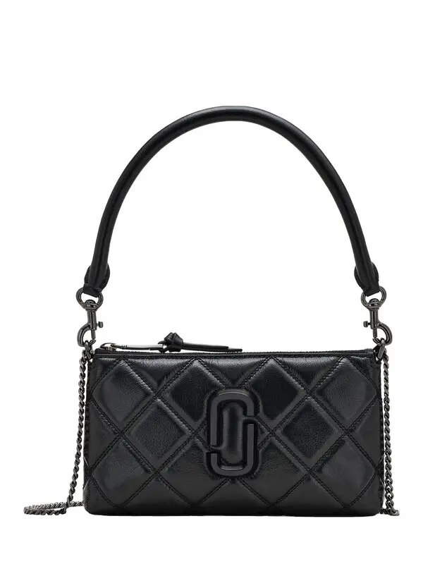 Marc Jacobs Quilted Snapshot Pochette Bag - Black