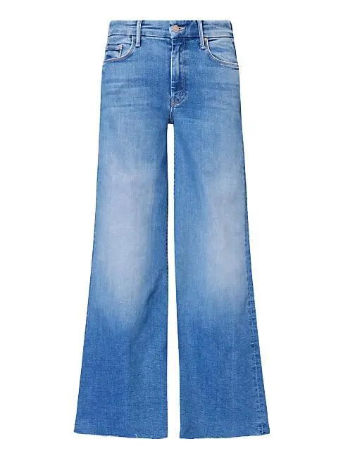 MOTHER The Roller Fray Flared Jeans - Fan Favorite