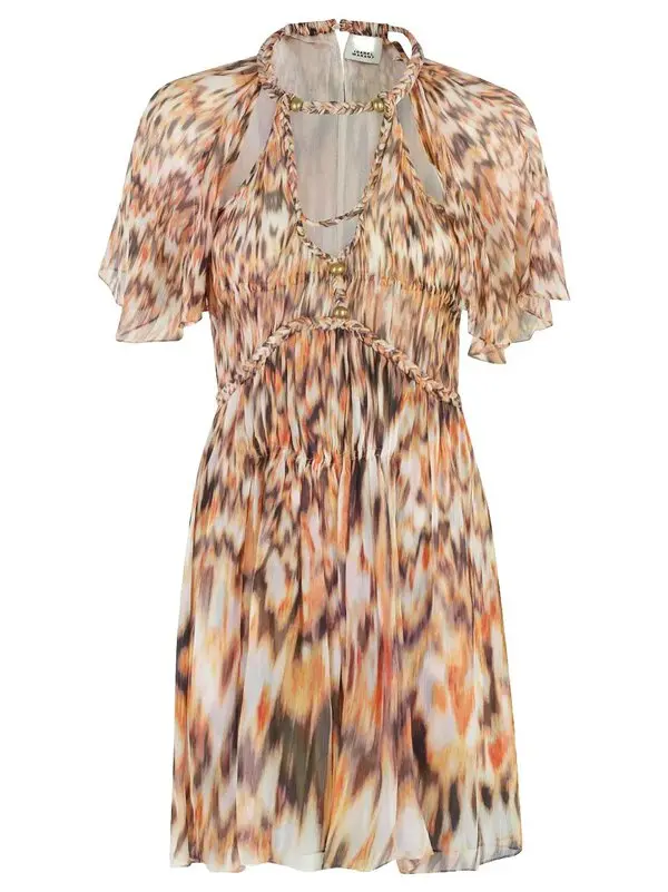Isabel Marant Randalia Dress - Orange