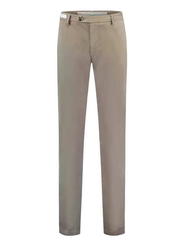 RICHARD J. BROWN Slim-fit Chino Trousers - Brown