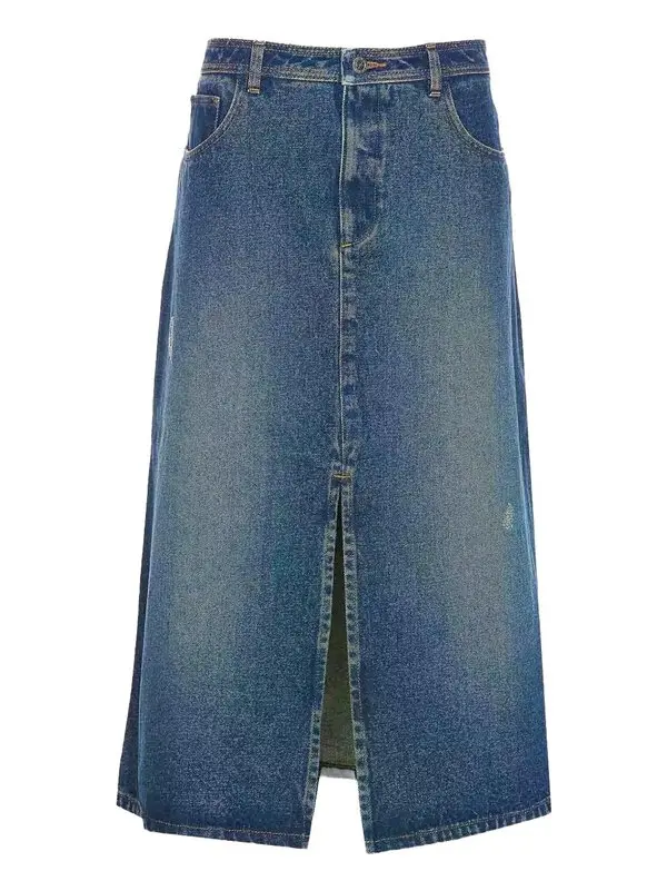 A.p.c. Georgia Skirt - Blue
