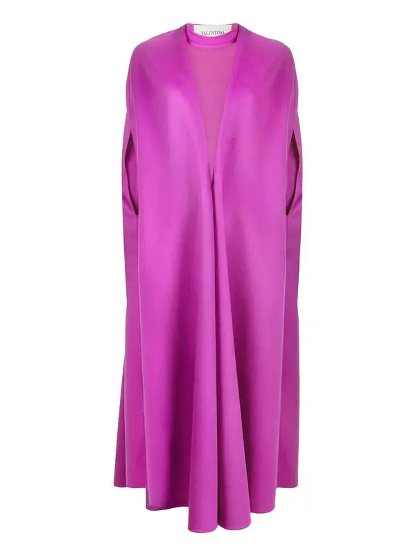 Valentino Garavani Detachable Neck Strap Cape - Pink