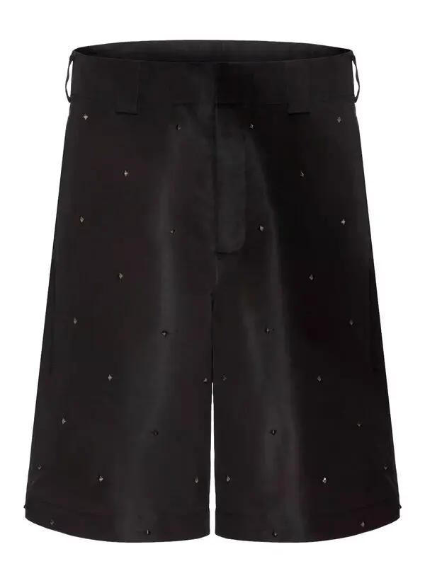 Valentino Garavani Rockstud-embellished Shorts - Black