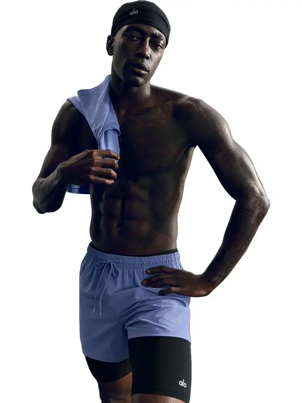 Alo Yoga 5" Circuit Short - Provence Blue