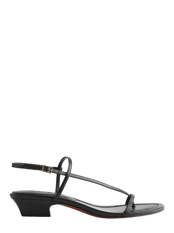 Madewell Maycie Strappy Sandals - True Black