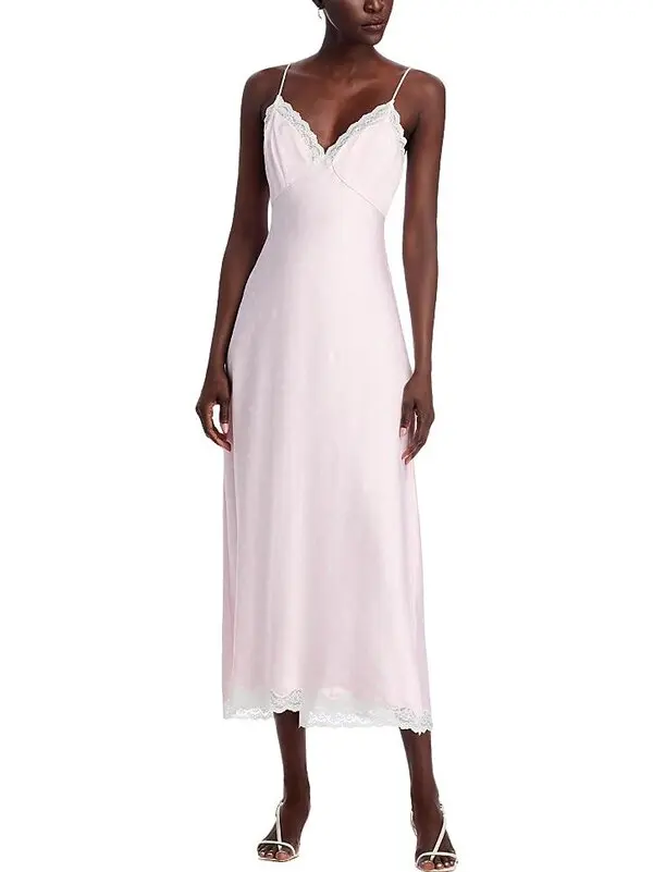 LoveShackFancy Manuela Dress - Shell Pink