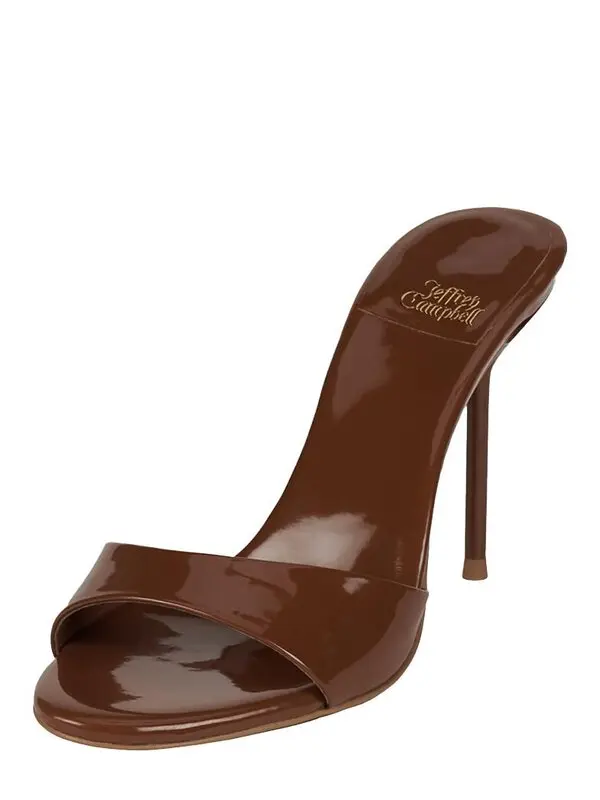 Jeffrey Campbell Ce-soire Sandals - Caramel Patent