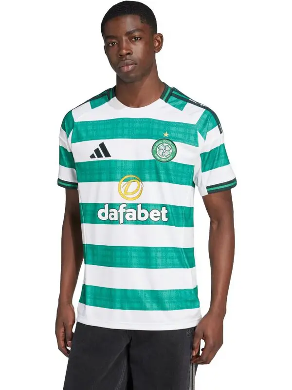 Adidas Celtic Fc 25/26 Home Jersey - White