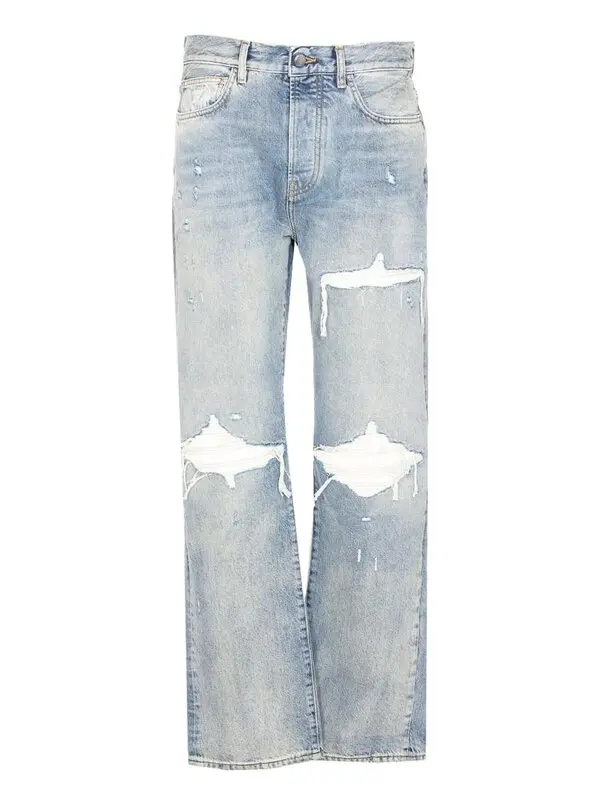 Amiri Distressed Denim Jeans - Blue