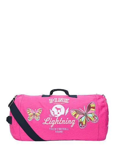 Pink Oversized Duffle Bag - Pink