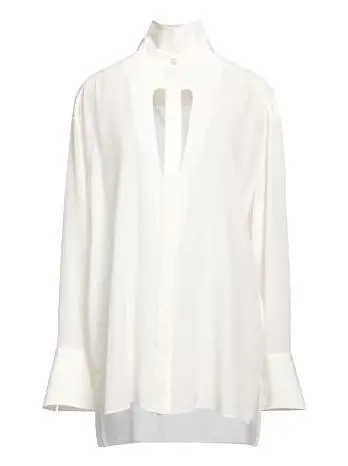 Givenchy Silk Crepe Shirt - White