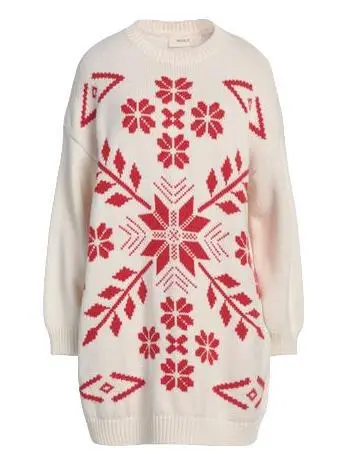 VICOLO Sweater In Wool And Acrylic - White
