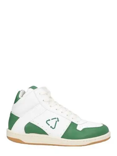 PÀP Textile And Leather High-top Sneakers - Green