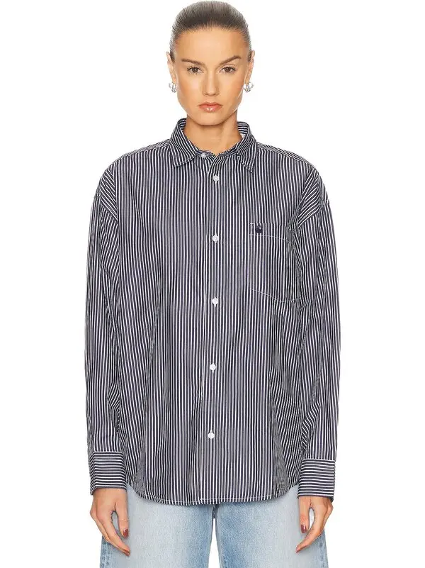 Carhartt Work In Progress Long Sleeve Arvin Shirt - Arvin Stripe & Space