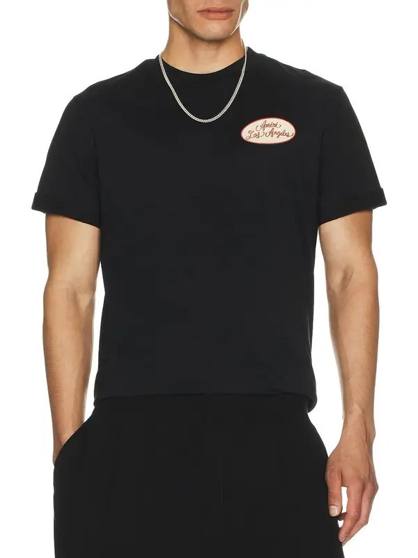Amiri Station Patch Tee - Black