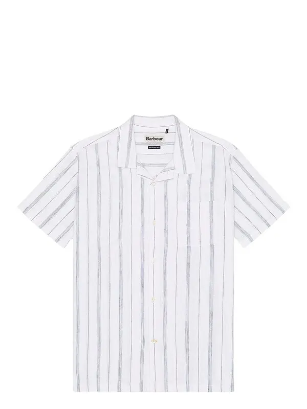 Barbour Arnock Stripe Shirt - White