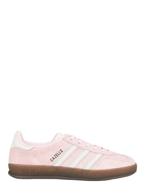 Adidas Originals By Alexander Wang Gazelle Indoor Sneakers - Clear Pink & Off White