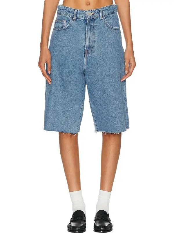 RÓHE Baggy Short - Denim Blue