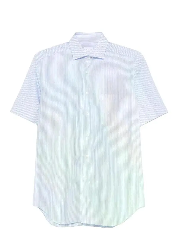 XACUS Striped Shirt - Blue