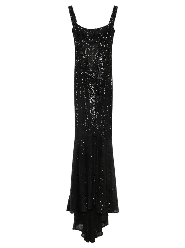 ATU BODY COUTURE Sequin Mermaid Dress - Black