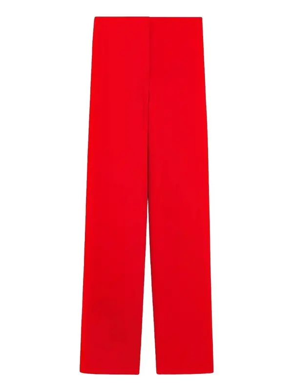 Sportmax Paneled Trousers - Red