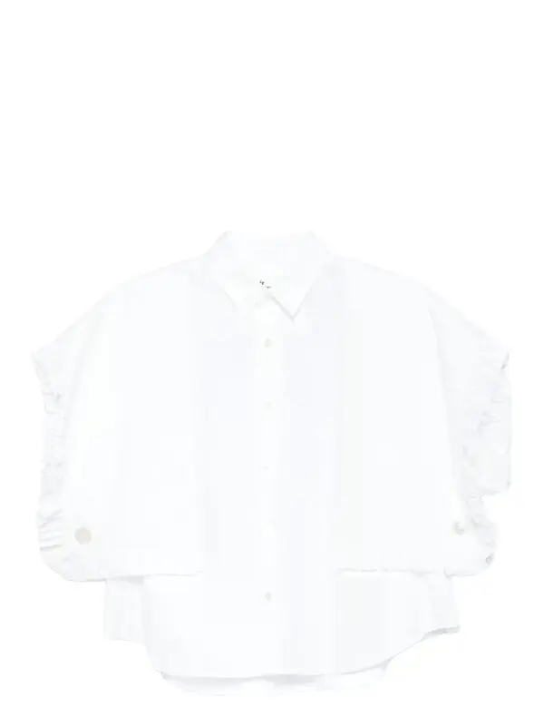 Noir Kei Ninomiya Cotton Shirt - White