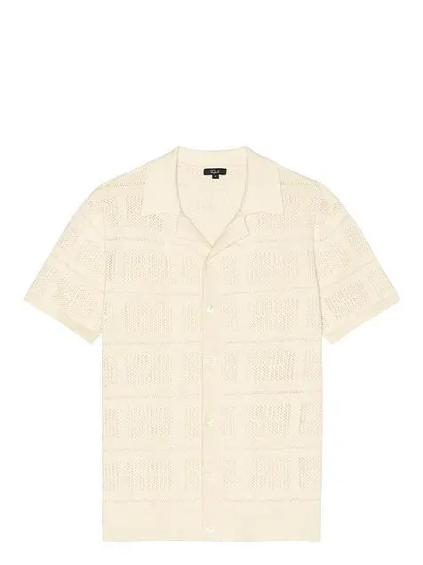 Rails Yates Camp Shirt - Cream