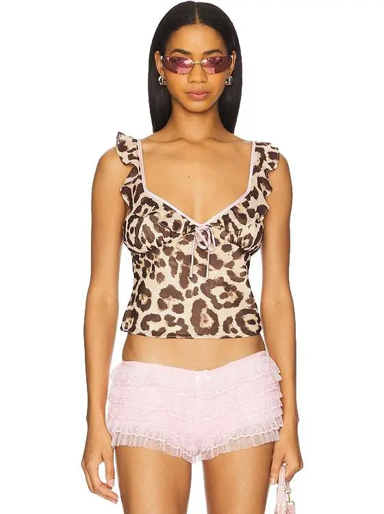 NIA Uma Top - Leopard