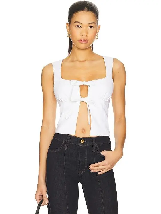 NIA Carolina Top - White
