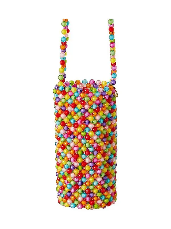 PERADE Secco Savvy Beaded Bucket Bag - Multicolor