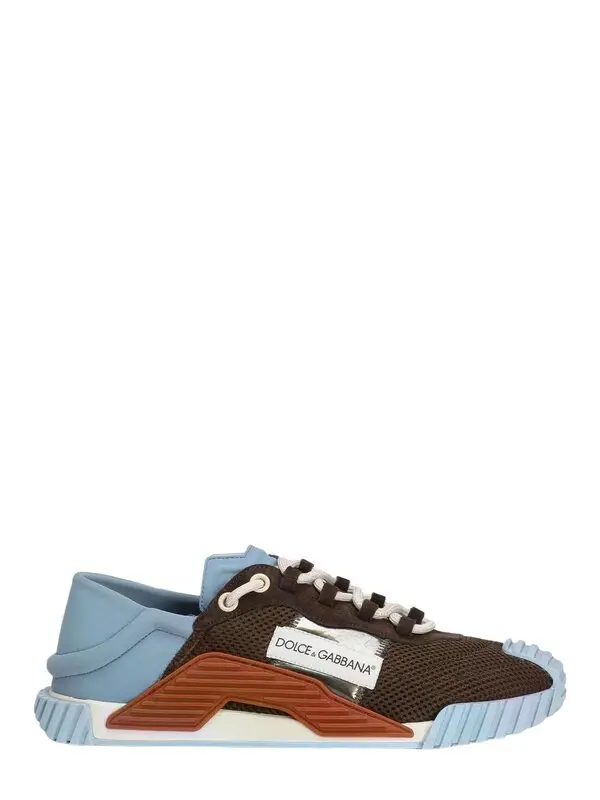 Dolce & Gabbana Mesh-panel Sneakers - Blue