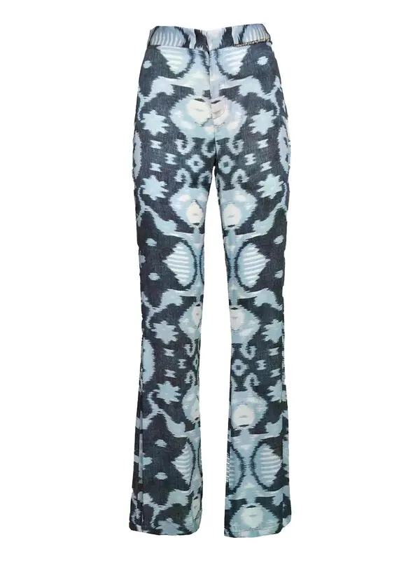 BAZAR DELUXE Printed Trousers - Blue