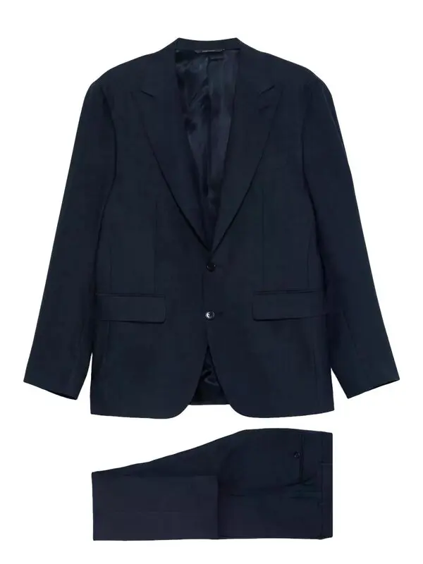 Canali Single-breasted Suit - Blue