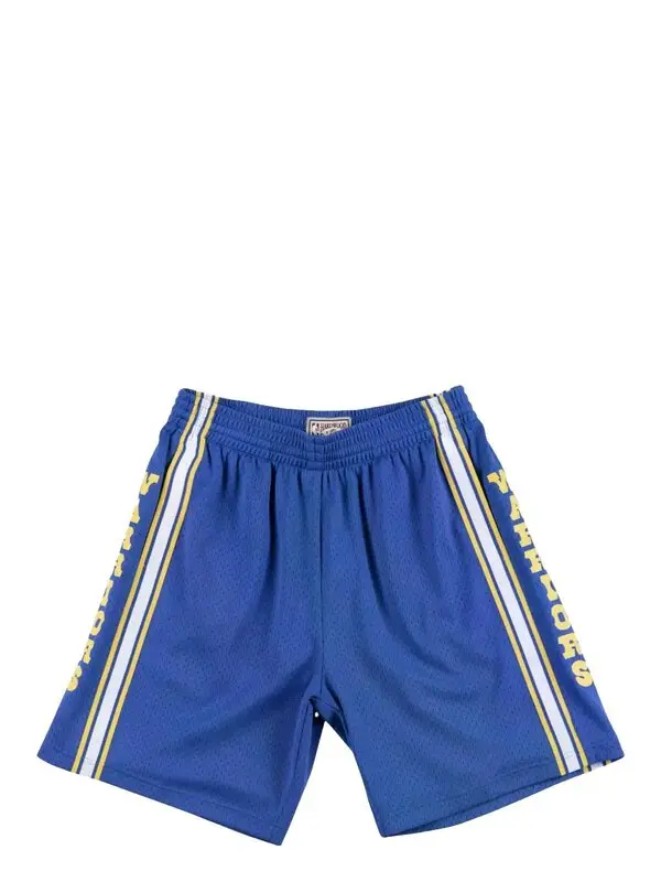 Mitchell & Ness Nba Golden State Warriors 1981/82 Road Swingman Shorts - Blue