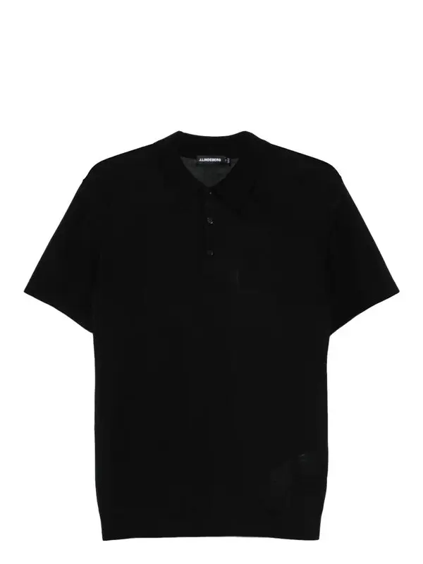 J. Lindeberg Ridge Polo Shirt - Black